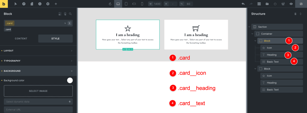 How to use BEM in Bricks Builder (with Examples) – WagePirate