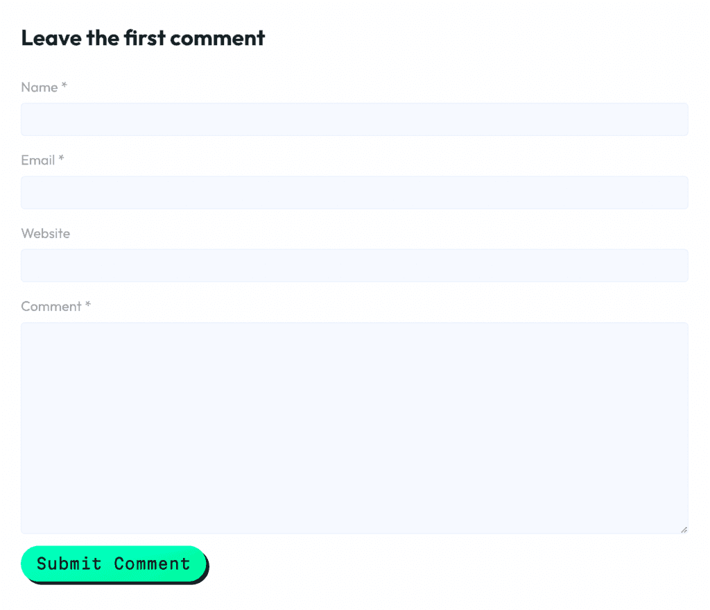 Remove Website & Name Fields from Comment Form in Bricks Builder – WagePirate