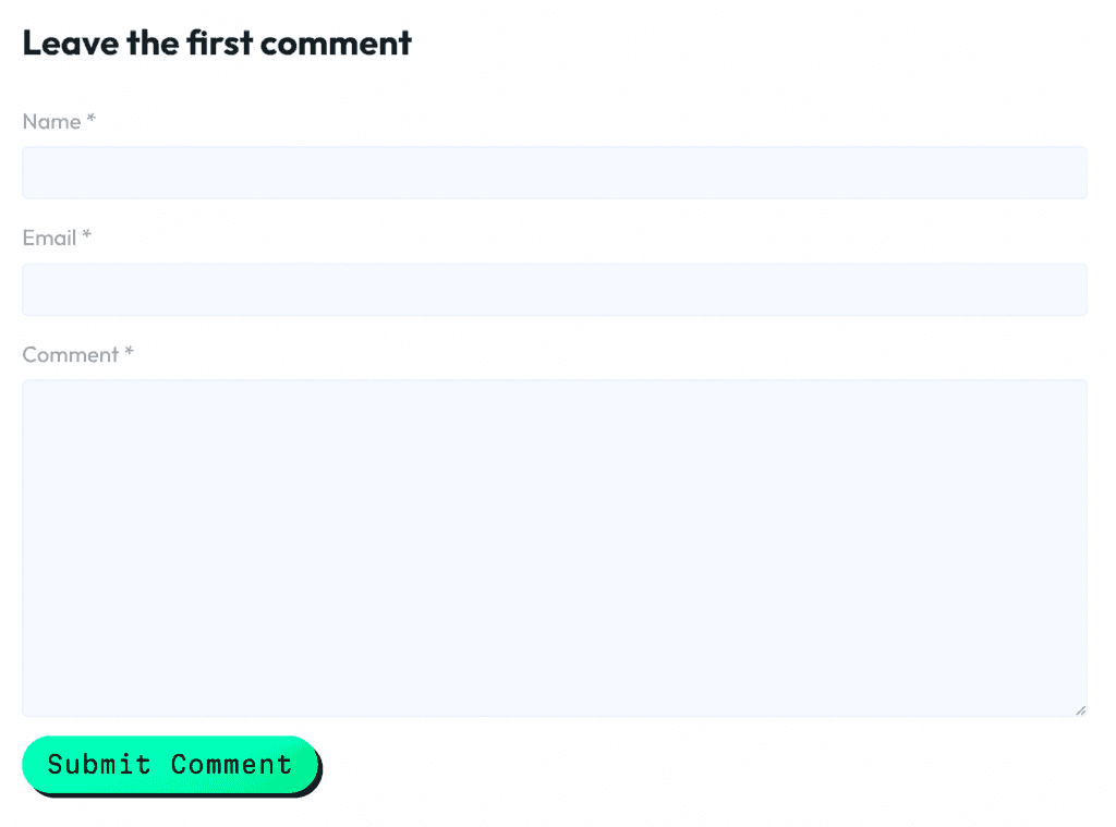 Remove Website & Name Fields from Comment Form in Bricks Builder – WagePirate